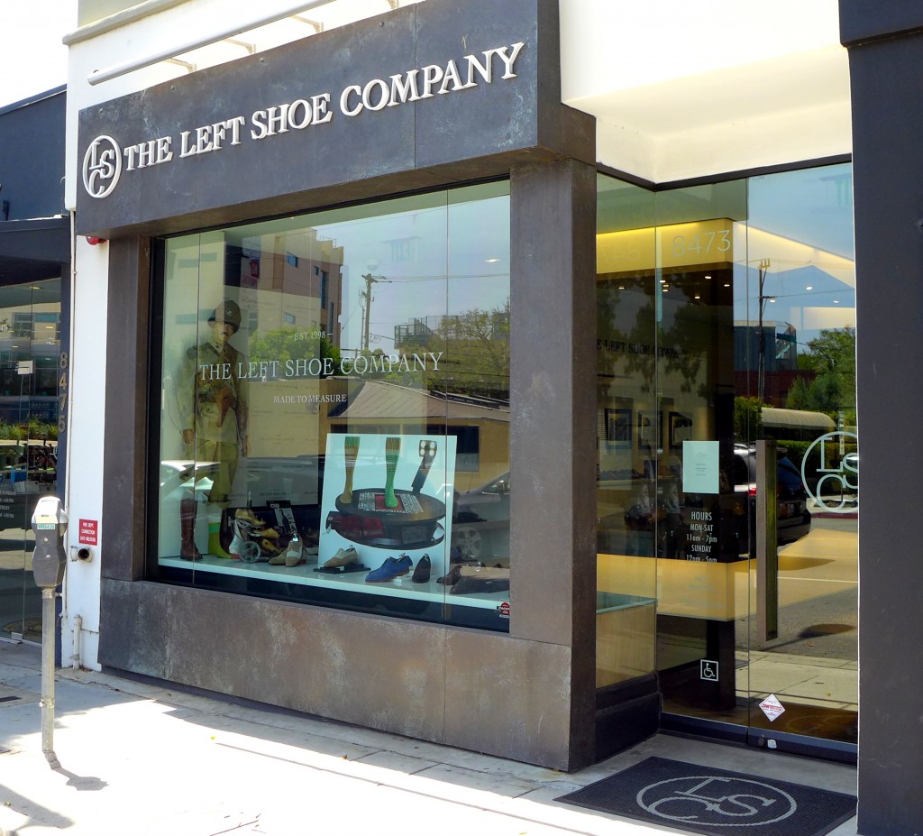 The Left Shoe Company Storefront | Alain Gayot Photos Gallery